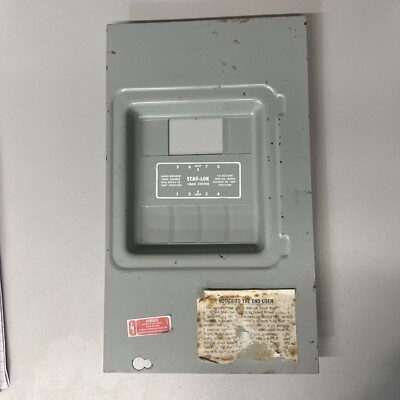 FPE Stab-lok Load Center Dead Front/cover 8 Spaces 7” X 12.25” | eBay