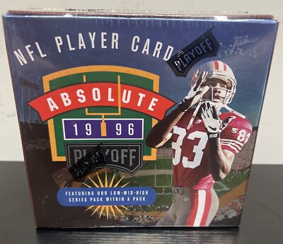 1996 Playoff ABSOLUTE NFL Football Factory-Sealed Hobby Box QUANTITY | eBay