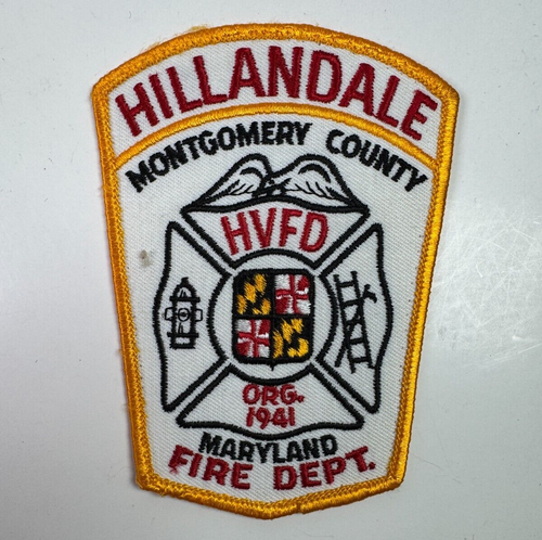 Hillandale Fire Montgomery County Maryland MD Patch B7 | eBay