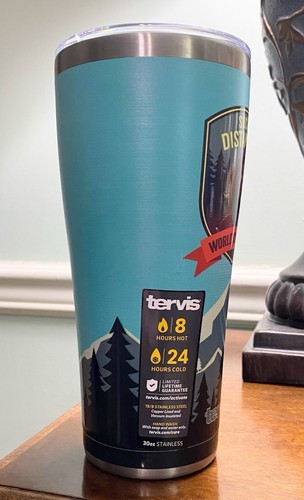 New Tervis Yeti Social Distancing Tumbler 30oz Bigfoot Forest Stainless ...