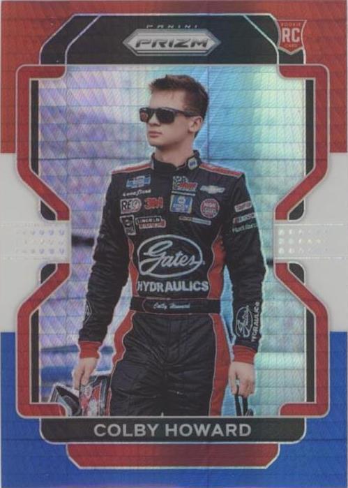 2022 Panini Prizm - Colby Howard #56 Red White & Blue Hyper Prizm (RC ...