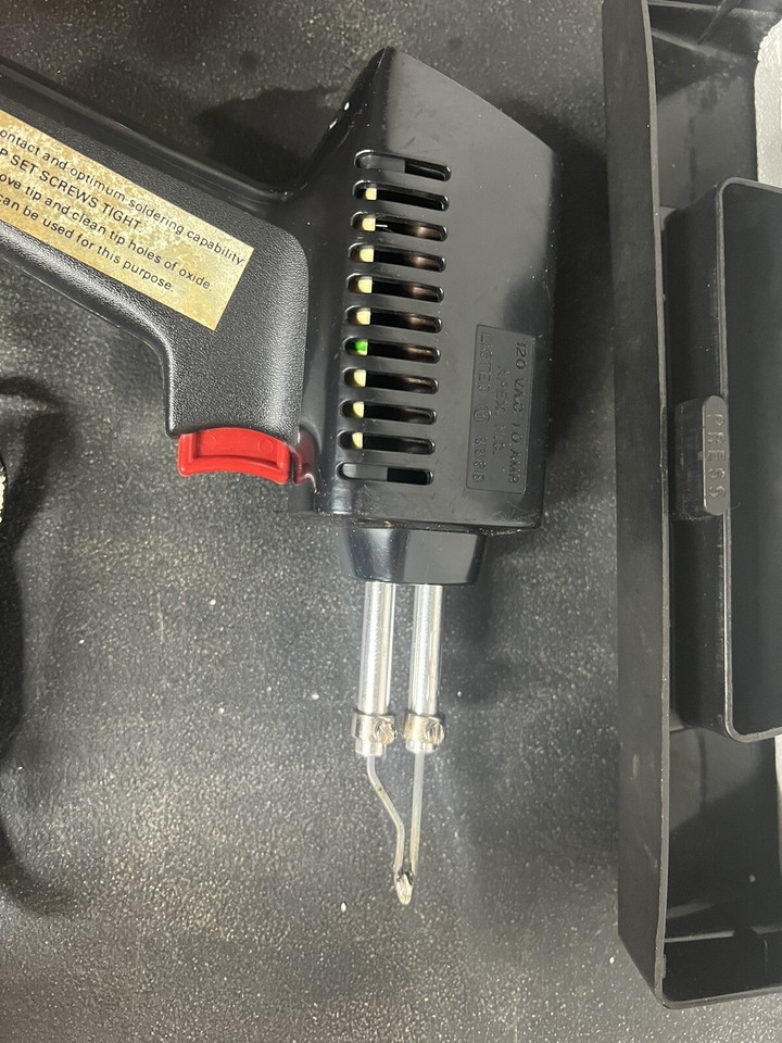 Weller Model 7200 Soldering Iron Gun Corded Electric Black Tested | eBay