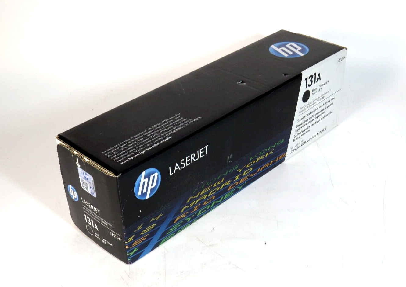 Genuine HP 131A Black Toner Cartridge (CF210A) OEM - NEW SEALED IN BOX ...
