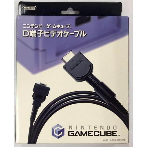 Nintendo GameCube RGB VGA Cable - Official Modded Japan D Terminal With ...