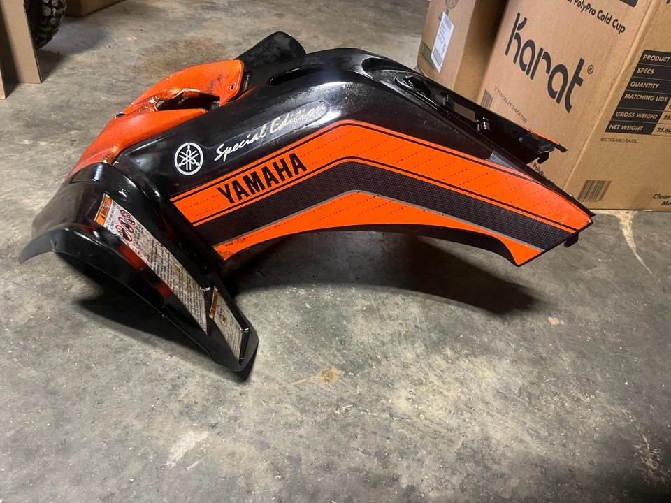 08-12 Yamaha Raptor 250 Front & Back Plastics Complete | eBay
