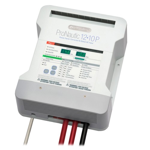 ProMariner ProNautic 1210P 10 Amp 2 Bank Battery Charger [63110] | eBay