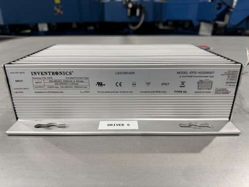 Inventronics LED Power Supply Model: EFD-1K2S56DT, Input: 200-480VAC | eBay