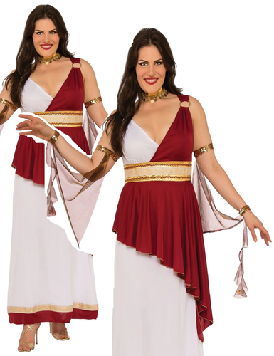 Royal Emperess Ladies Roman Greek Toga Party Fancy Dress Costume | eBay