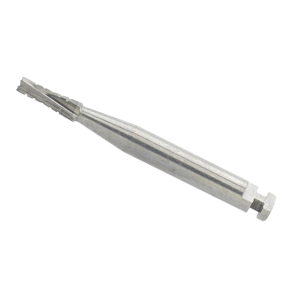 WAVE Dental Round Carbide Bur For Slow Speed Latch RA1-8 Taper Fissure ...