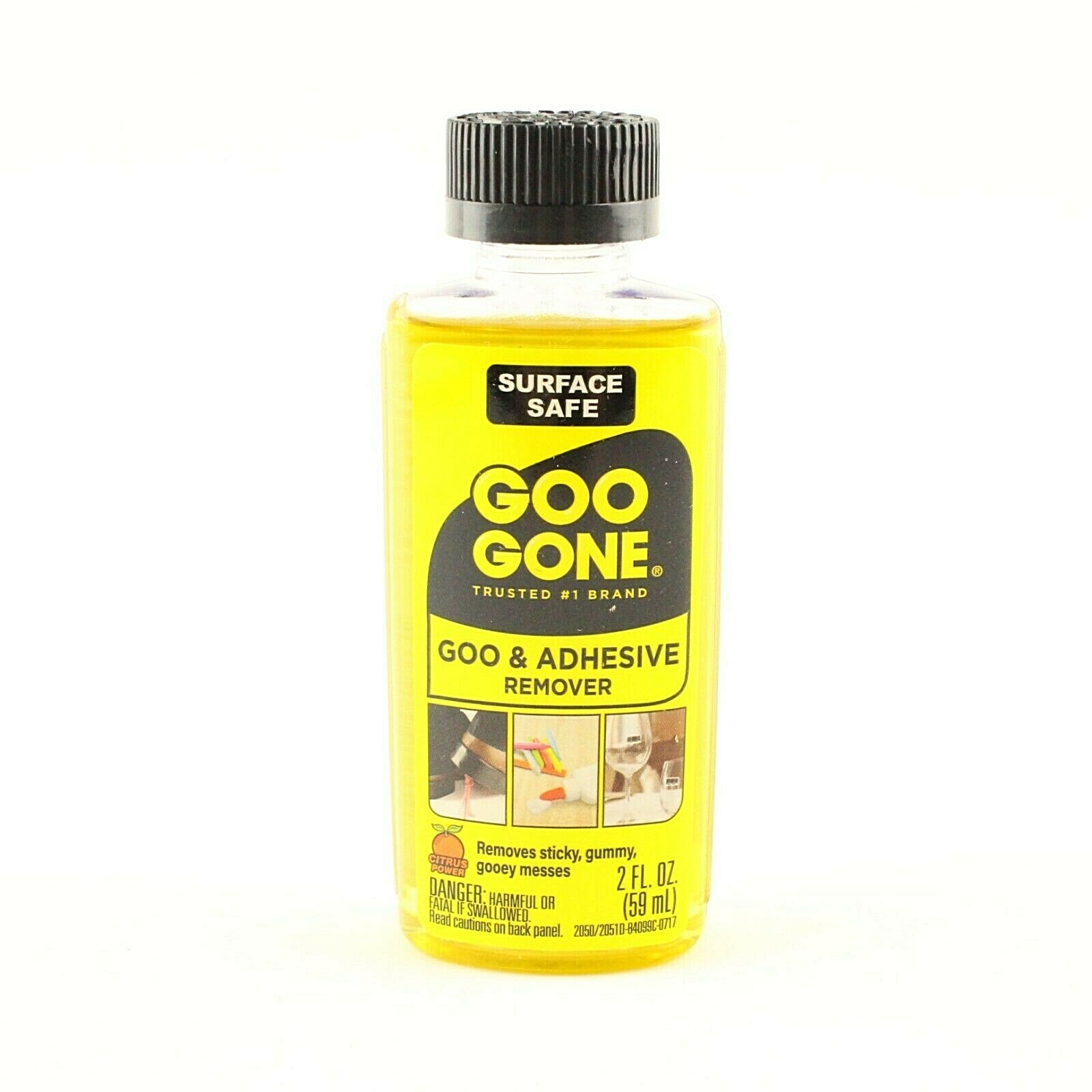 Goo Gone Adhesive Remover Sticker Tag Sticky Residue Convenient 2oz ...