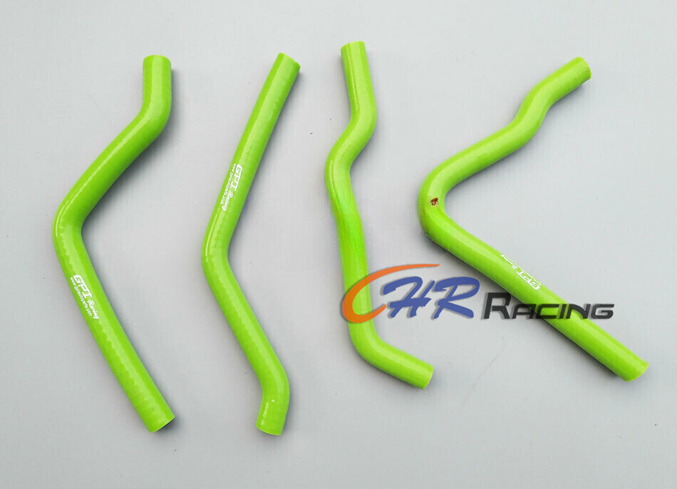 Green Silicone Radiator Hose For Kawasaki KX125 KX 125 1990-1993 1991 ...