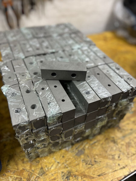 Big Titanium Scrape Bar Titan Block 636 CBR F4i R6 ZX6R 954 Dyna Harley ...