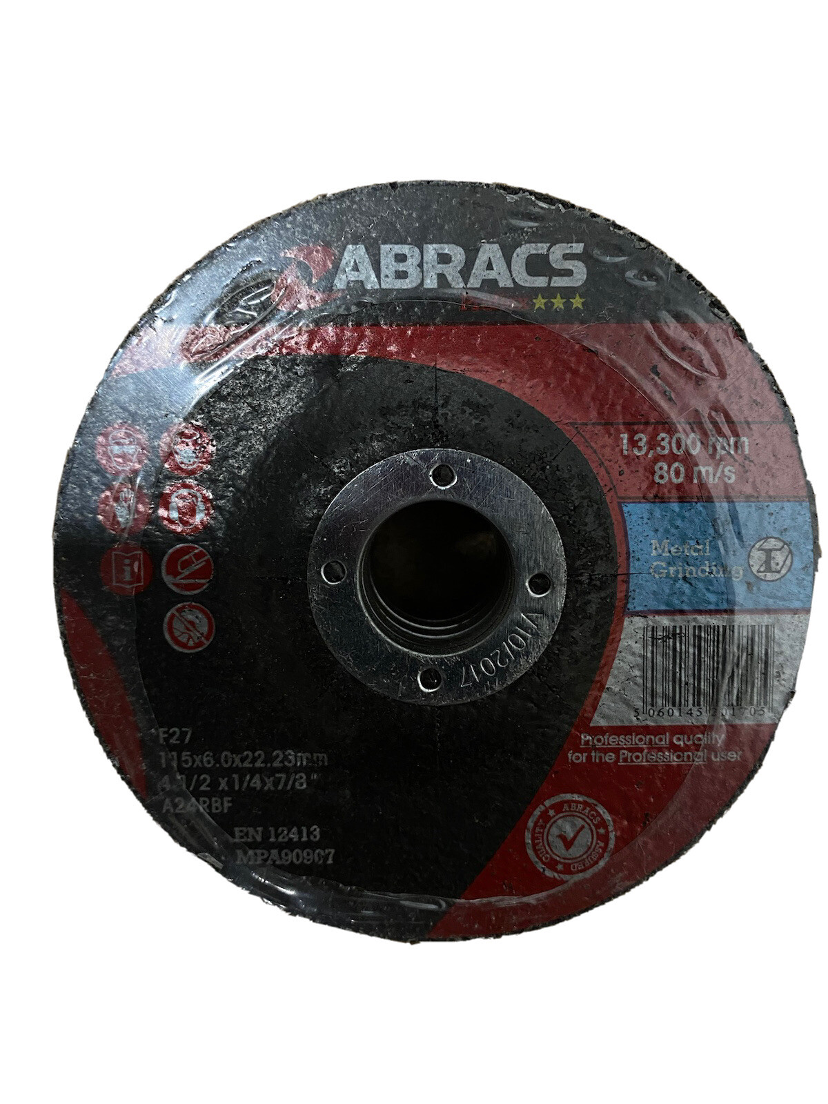 GRINDING DISCS 230mm x 6mm pack of 5 ABRACS A24RBF for sale online | eBay