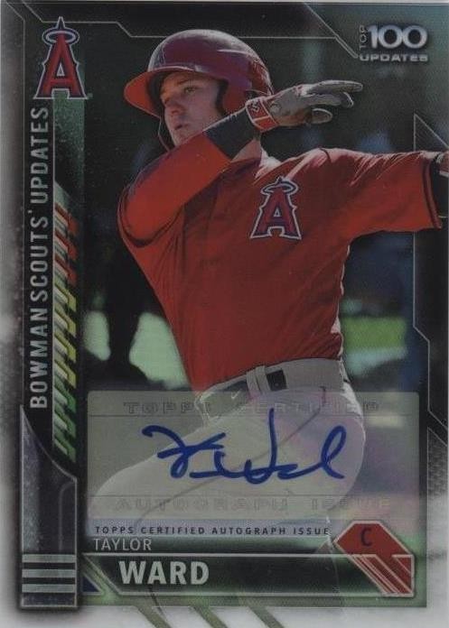 2016 Bowman Chrome - Bowman Scout's Top 100 Updates Autographs Taylor ...