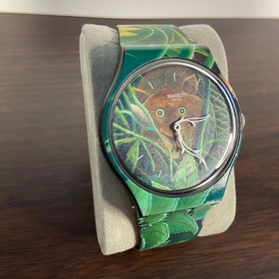 Swatch THE DREAM SUOZ333 Watch by Henri Rousseau MoMA New Gent 41mm New ...
