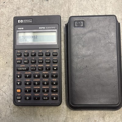 Hewlett Packard 42S RPN Scientific Calculator | eBay