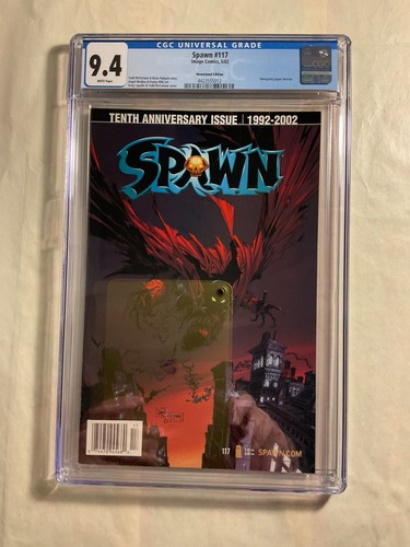 Spawn #117 Newsstand Variant CGC 9.4 Newsprint Paper Interior Image 2002. | eBay