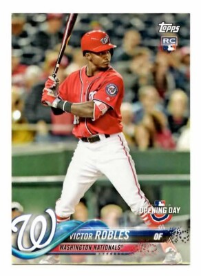 Victor Robles Rookie 2018 Topps Opening Day #127 RC Baseball Card | eBay