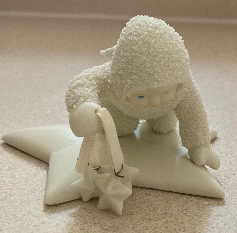 Snowbabies Dept 56 ornament/figurine #6848-9, Sprinkling Stars in the ...