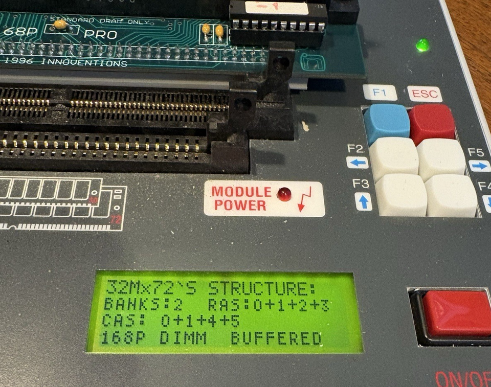 Lot of 2 - 256MB EDO DIMM RAM 32Mx72 50ns 168-pin ECC Buffered **TESTED ...