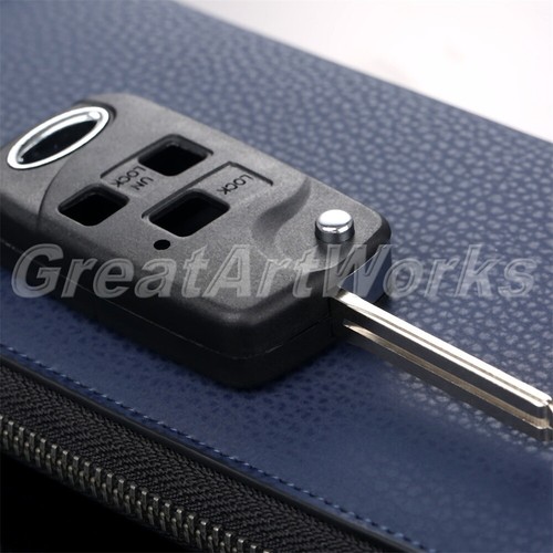 Flip Folding Car Key Shell Fob Case 3BNTS For Lexus IS200 LS400 RX300 ...