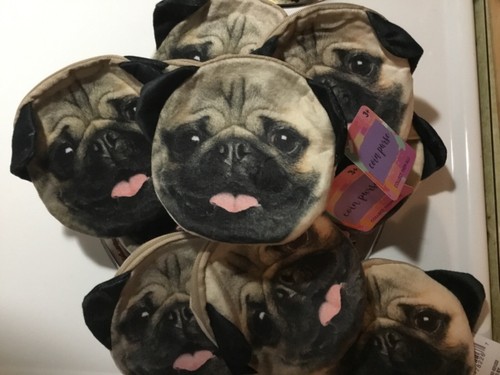 Pug Dog coin purse NEW zipper pouch Dog Coin Purse | eBay