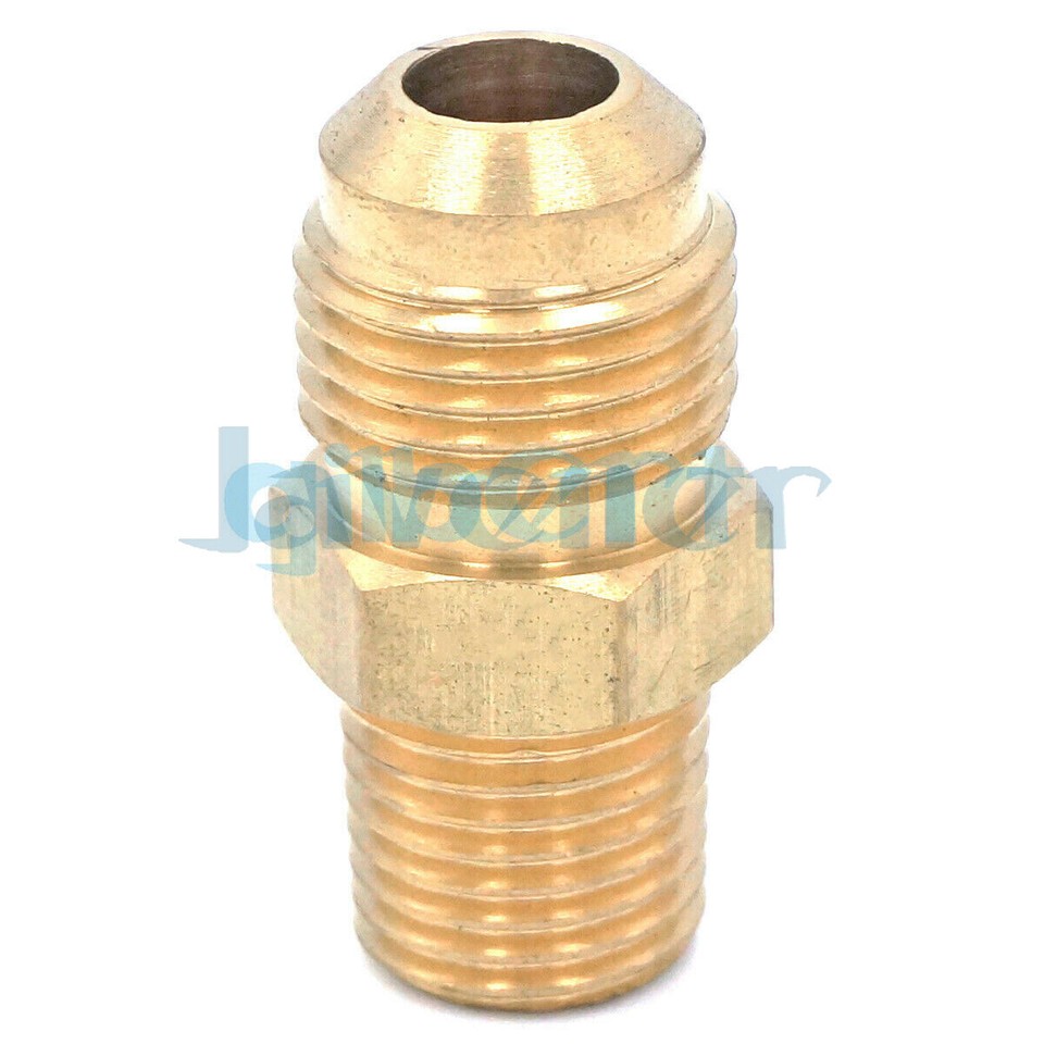 Flare UNF Thread x NPT Male Thread Brass SAE 45° Flare Pipe Fitting | eBay