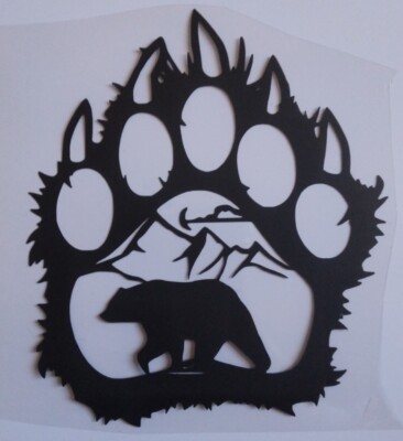 Bear Decal Claw | eBay