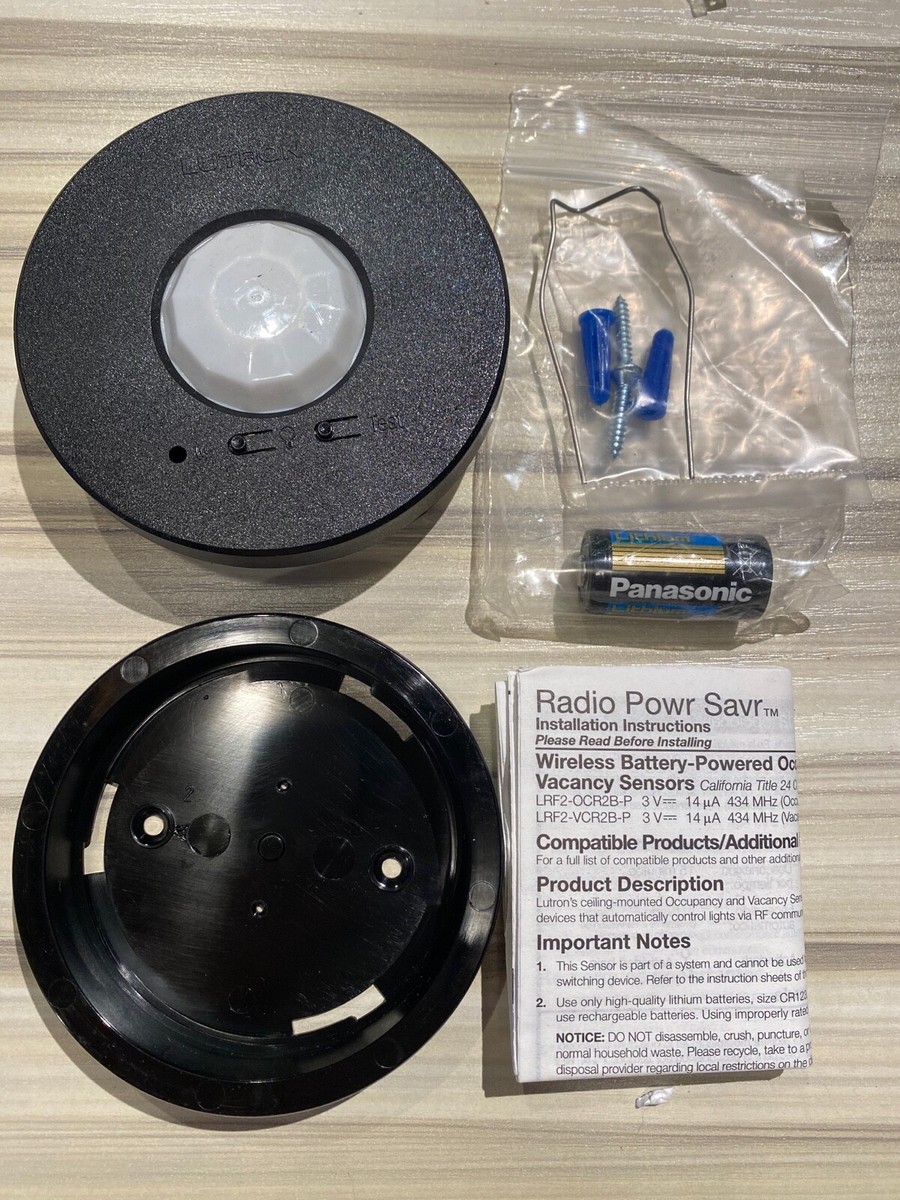 Lutron Ceiling Occupancy Sensor Manual | Shelly Lighting