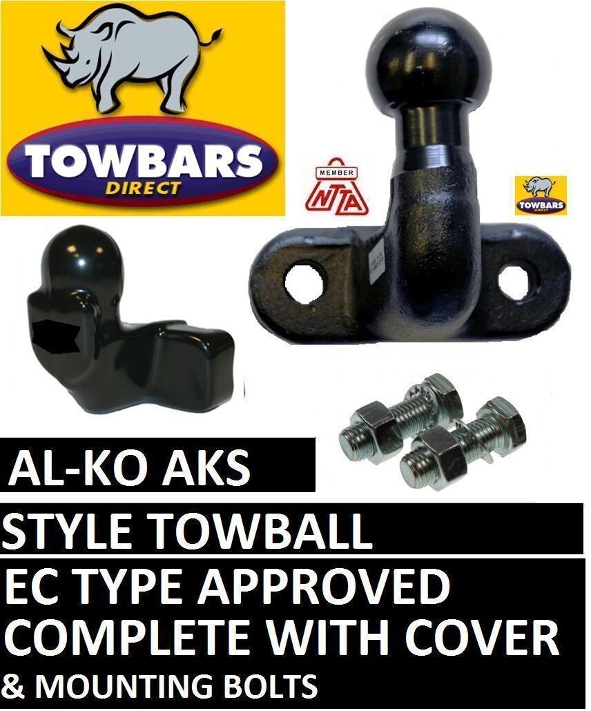 AL-KO Towball Tow Ball Kit for ALKO AKS Stabiliser Hitches with Cover ...
