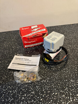 DRAYTON 22mm 2 PORT MOTORISED VALVE ZA5/679-2 - 227100 5 Wire - Genuine ...