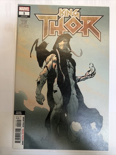 2ND PRINT Variant KING THOR 1 GORR MCU 2019 MARVEL Love & Thunder ...