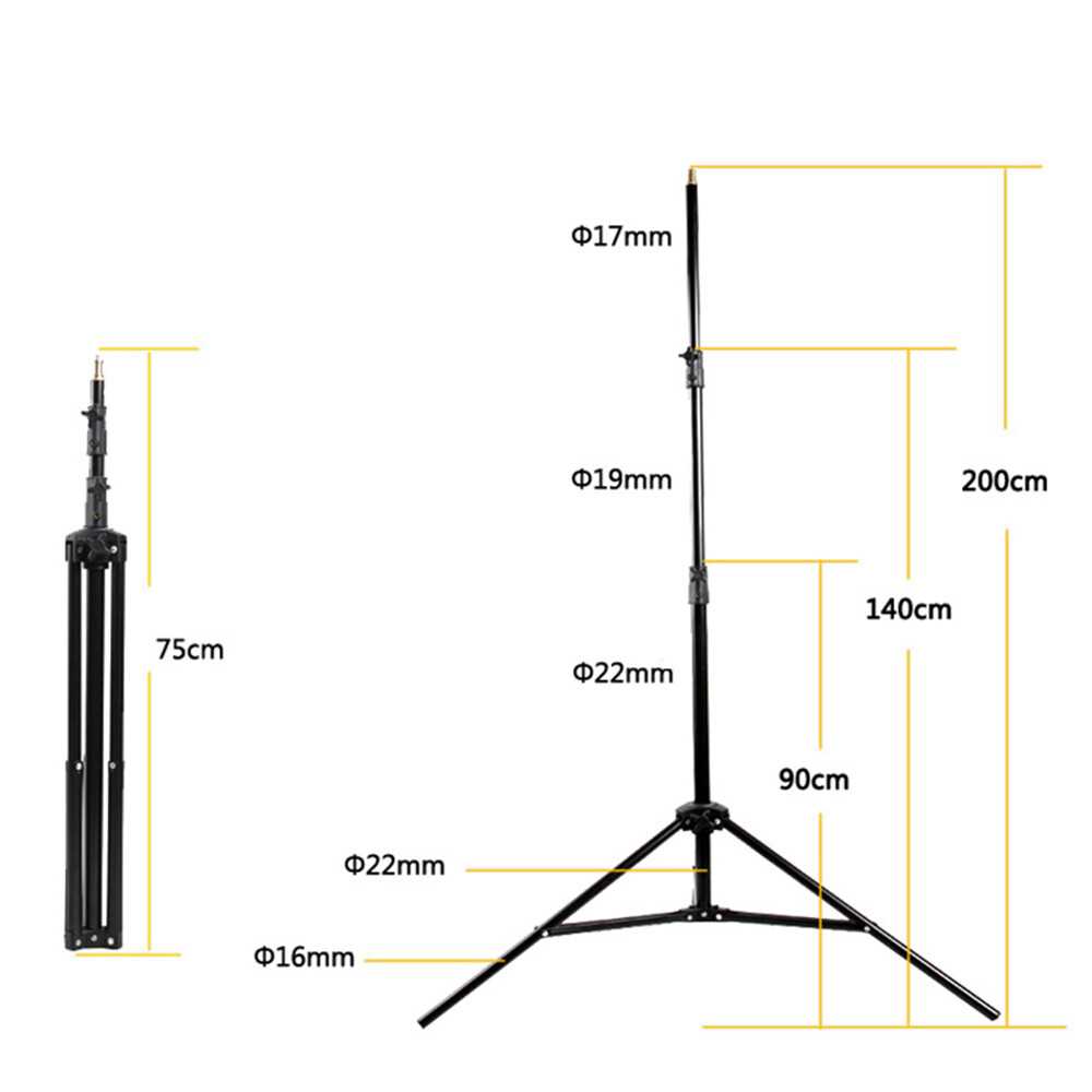 Godox SN-304 2M Photography Light Stand Tripod for Studio Flash LED ...