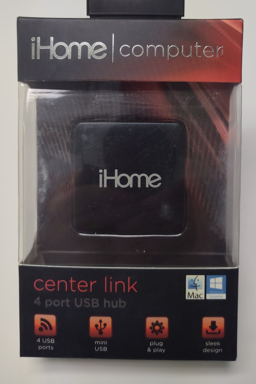 iHome Center Link 4 port USB Hub 2.0 Technology | eBay