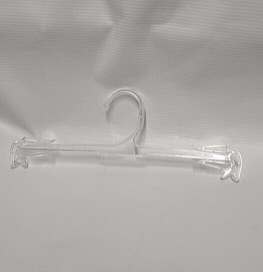 60 pcs GS19 Plasti-Form 10" clear Plastic Bra Panty Underwear Hangers ...