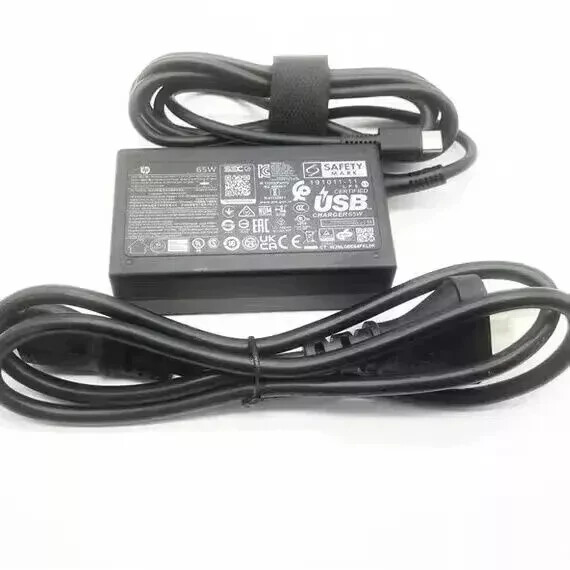 Genuine 65W USB-C Charger for HP TPN-DA20 TPN-LA23 TPN-HA01 TPN-CA21 ...