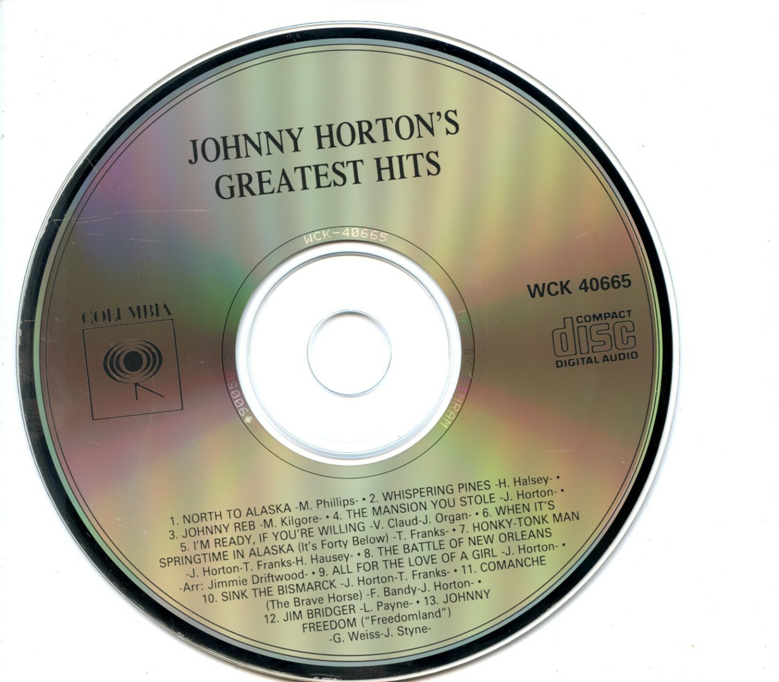 Johnny Horton - Johnny Horton's Greatest Hits | eBay.de