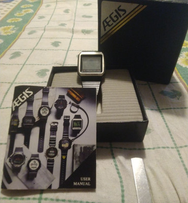 Vintage digital watch Aegis Tele-Pad (Casio VDB-100) | 1991 - RUNS ...