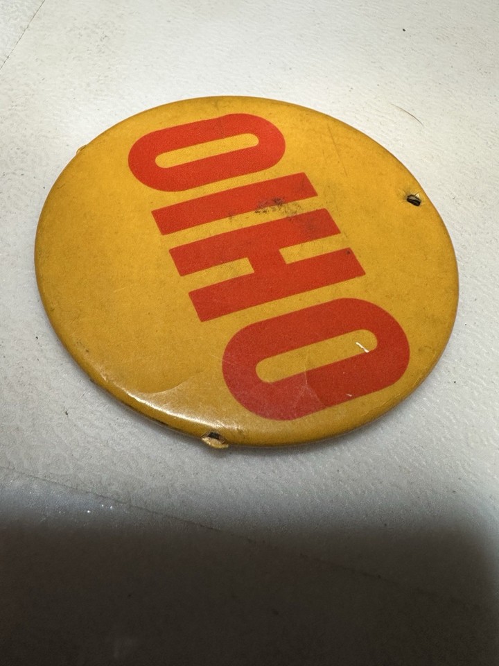 Vintage Ohio Whitehead & Hoag State Travel Destination OH Pin Pinback ...