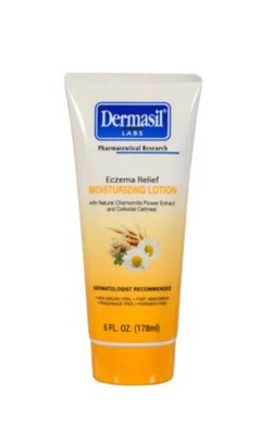 DERMASIL Eczema Relief Moisturizing Lotion, 6 oz. Tube | eBay