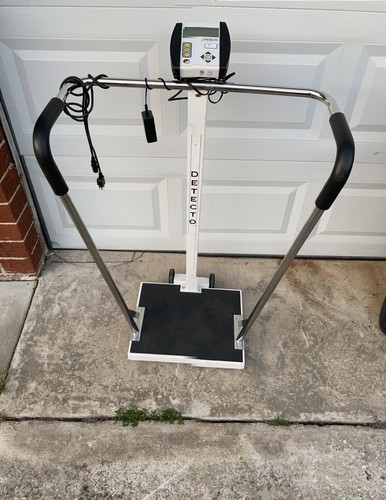 DETECTO 6855 600LB BARIATRIC SCALE WITH CARDINAL 750 DIGITAL WEIGHT BMI ...