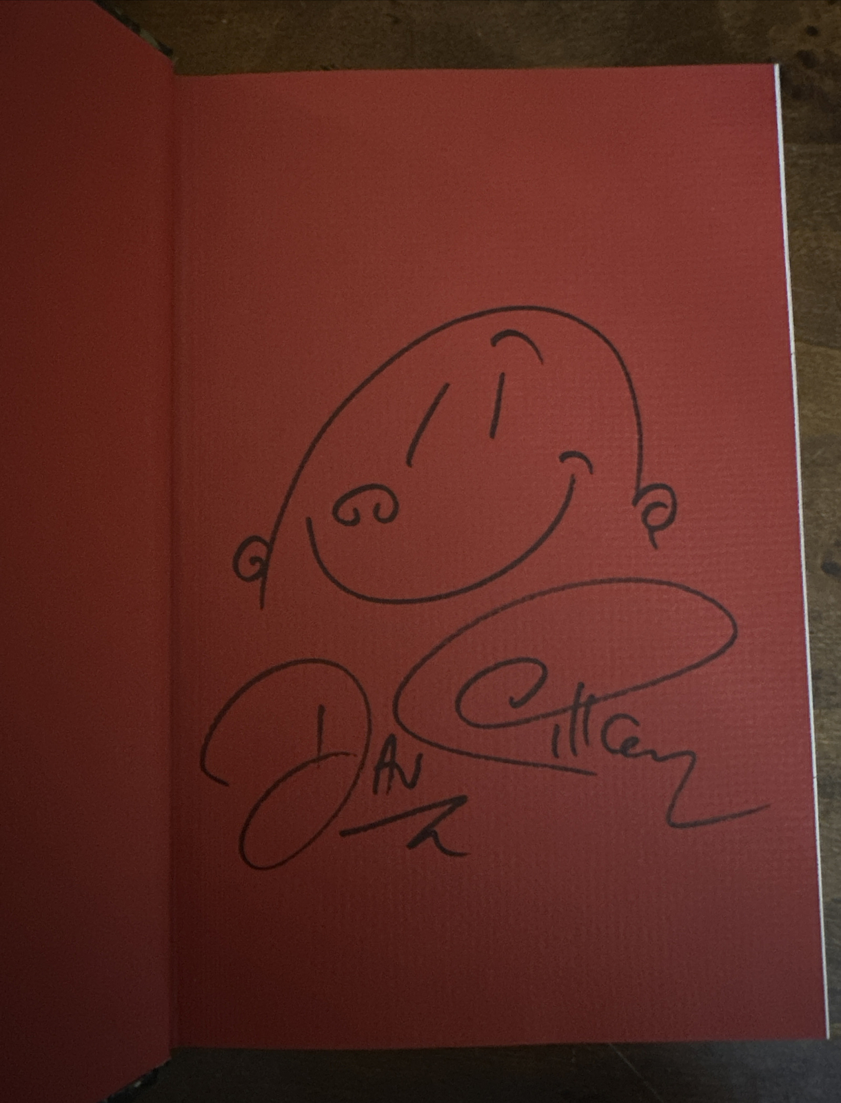 SIGNED Captain Underpants Sensational Saga Sir Stinks-A-Lot Dav Pilkey ...