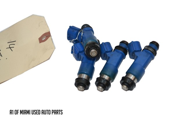 4 Subaru Impreza WRX STI 565cc Blue Top Feed Fuel Injectors OEM ...