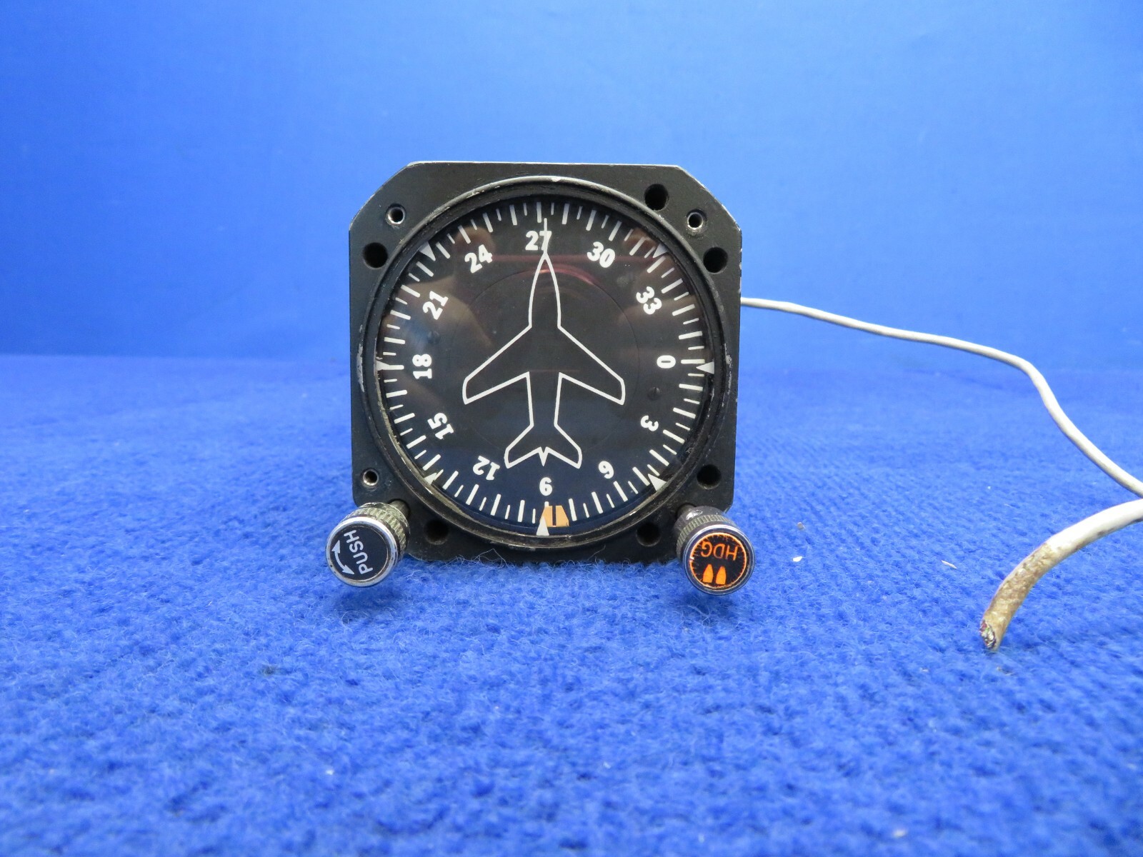 Piper Arrow Aviation Instrument Directional Gyro 52D54 P/N 200-6 CORE ...