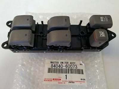 TOYOTA Genuine 2003-2009 GX470 Drivers Door Power Window Switch ☆ 84040 ...