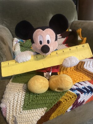 Mickey Mouse Disney Store Exclusive Holding Ruler | eBay