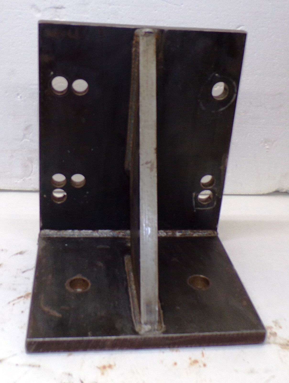 RIGHT ANGLE IRON BLOCK, HEIGHT 11-7/8", DEPTH 8-5/8", WIDTH: 10 ...