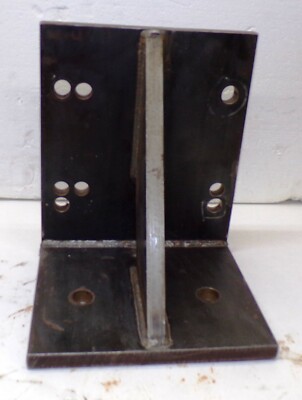 RIGHT ANGLE IRON BLOCK, HEIGHT 11-7/8", DEPTH 8-5/8", WIDTH: 10 ...
