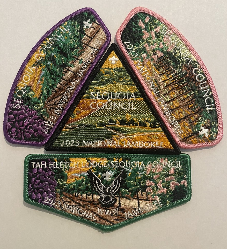 2023 National Jamboree Patch Set Sequoia Council | eBay