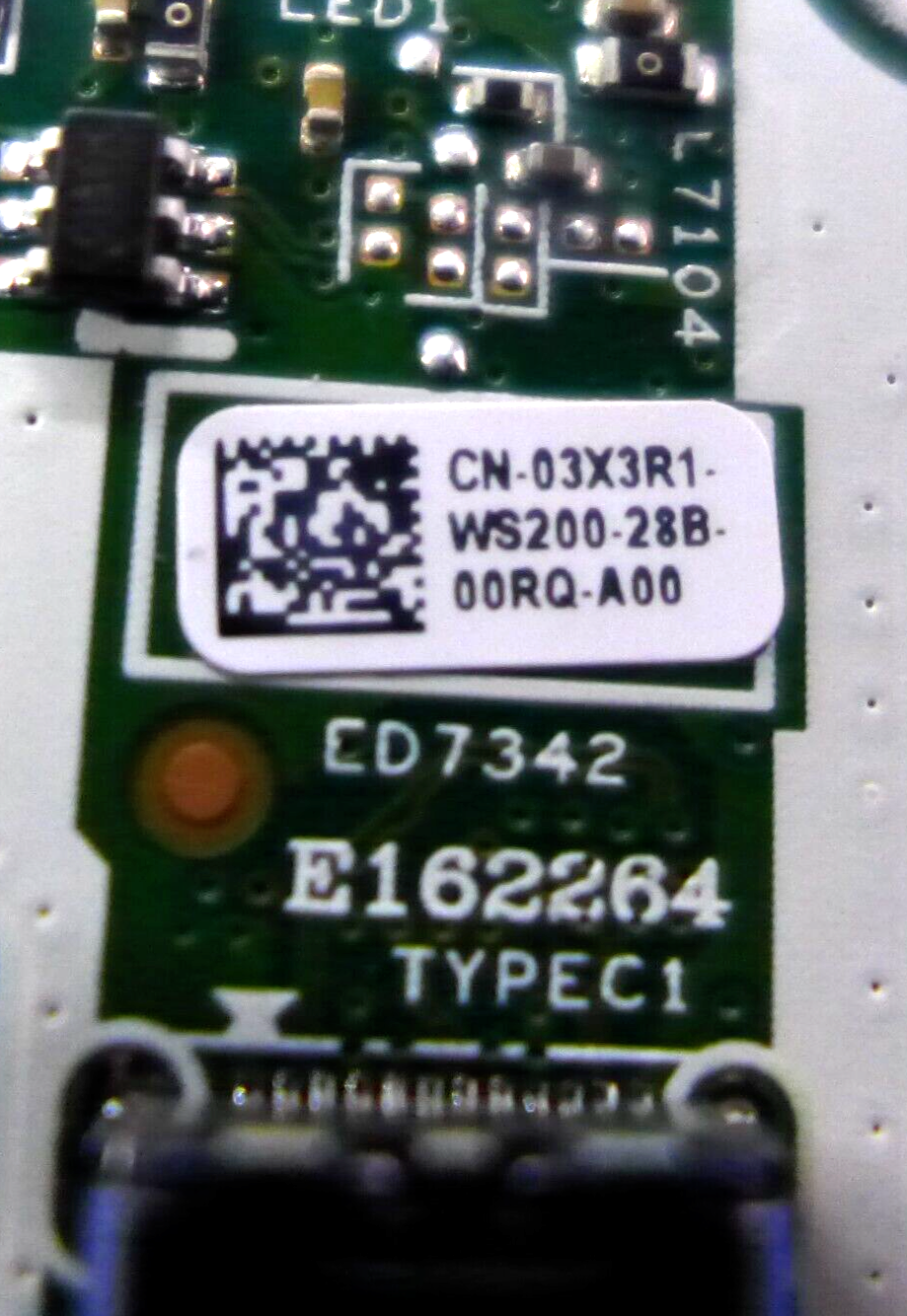 Genuine Dell Power Button Board I7710-7945WHT-PUS 3X3R1 | eBay